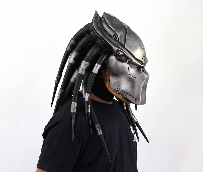 Predator Yautja Helmet Custom Design - Professional Alien Warrior Mask ...