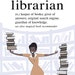 Librarian Definition Dictionary Style Fine Art Print. Multiple Sizes ...