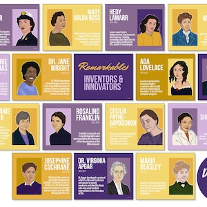 Remarkable Innovators and Inventors - Women of STEM/STEAM Classroom ...