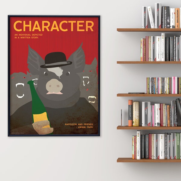 George Orwell Animal Farm Posters - Etsy