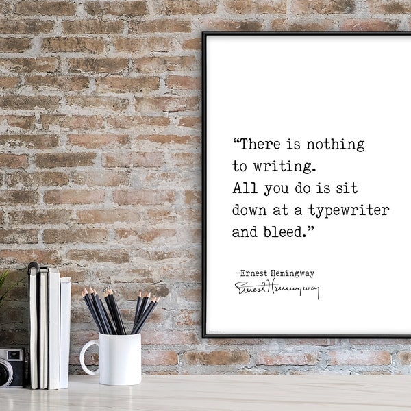 Hemingway - Etsy