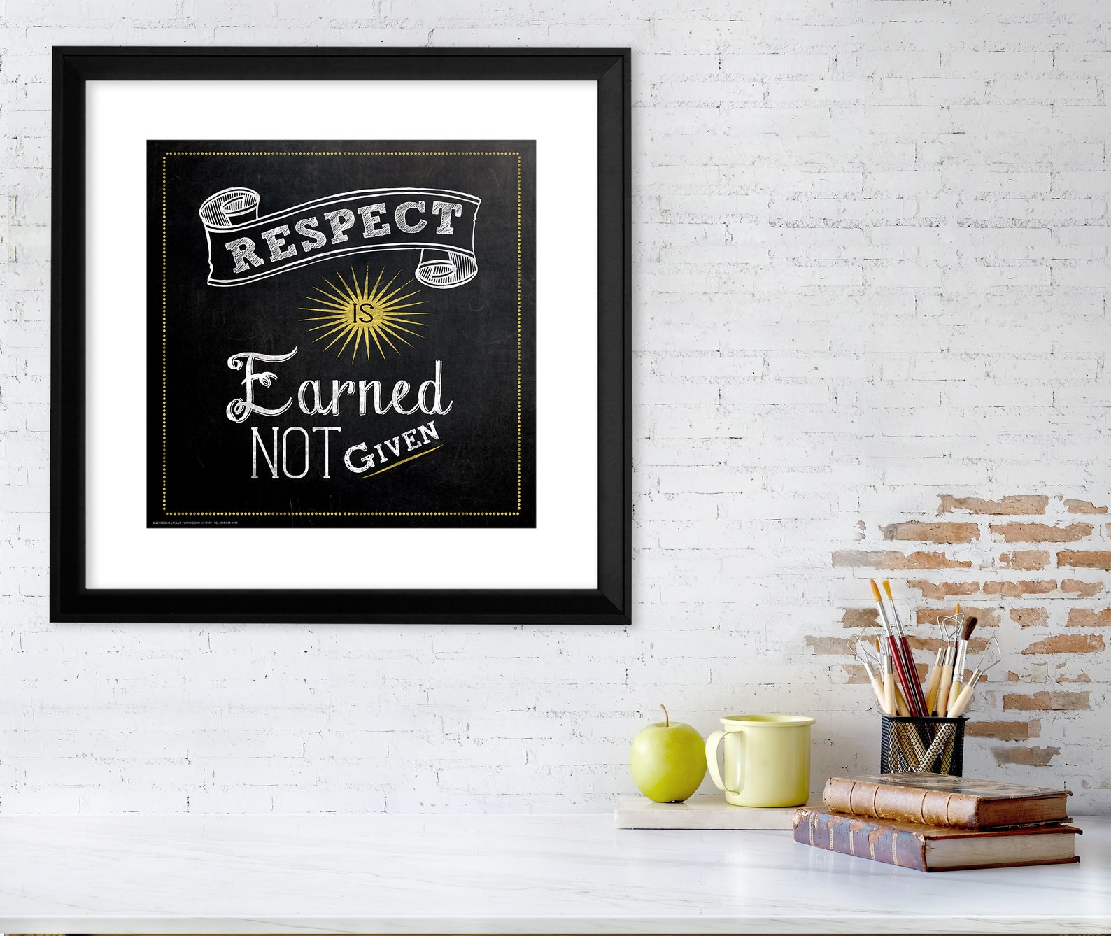 Respect is Earned Not Given Inspirational Quote Poster. - Etsy