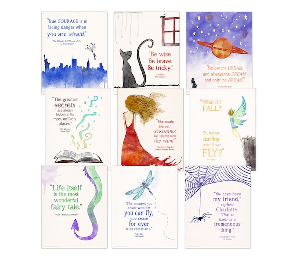 Types of Characters Character Types in Literature Posters for the High ...