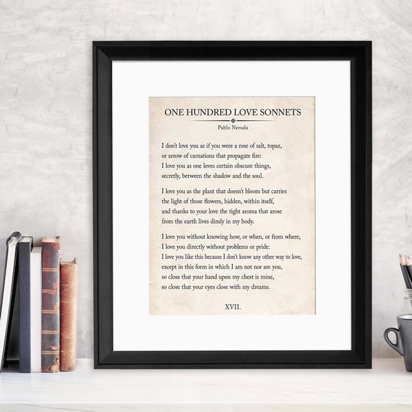 Love Sonnets - Etsy