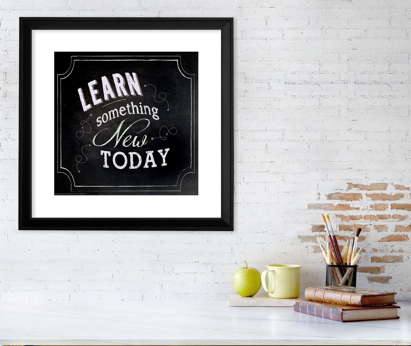 Learn Something New Today Inspirational Quote Poster. - Etsy