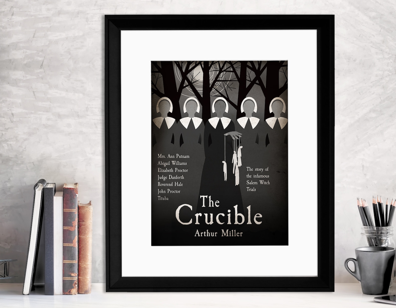 The Crucible. Art Print Based on the Classic American Play. | Etsy