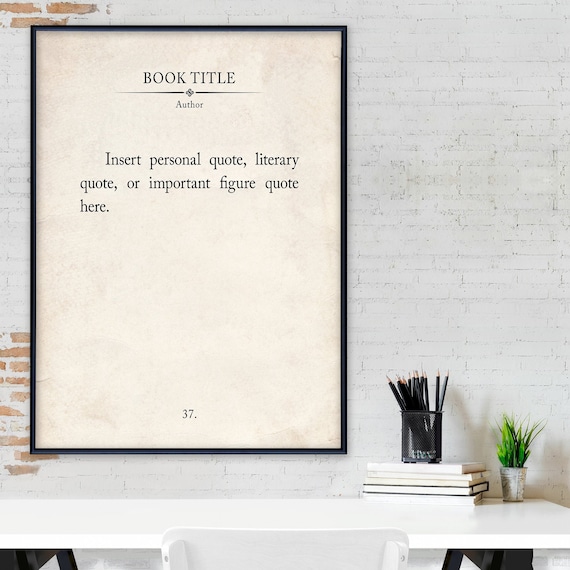 Vintage Book Quotes