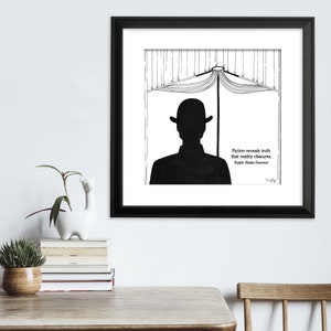 Literary Book Quote Eleven Poster Set. Margaret Atwood, Edgar Allan Poe ...