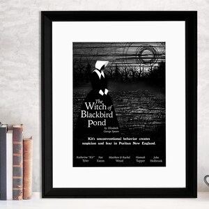 Witch of Blackbird Pond. YA Literary Art Print. Matte Paper, Laminated ...
