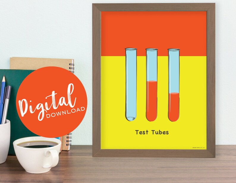 Science Lab Equipment Classroom STEM/STEAM 9 Poster Digital Download ...