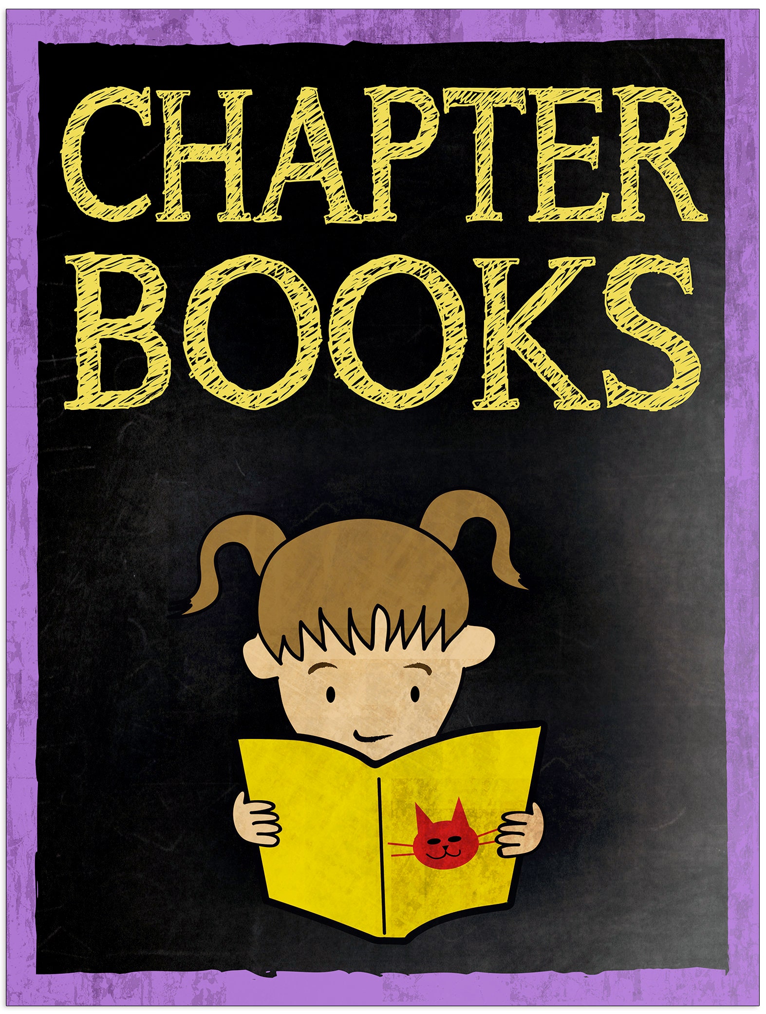 Chapter Books Customizable Library Print. Choose Fine Art | Etsy