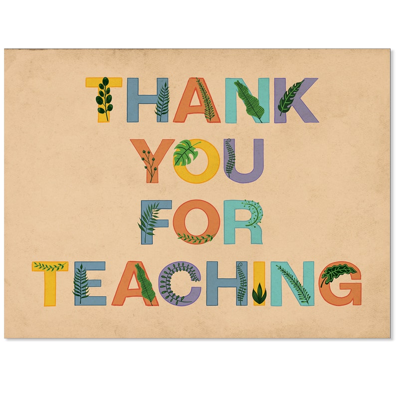 Teacher Appreciation Motivational Posters Seven Inspirational - Etsy
