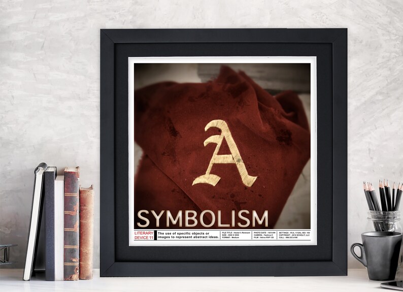 Literary Device Symbolism Poster. for Classroom Office Home - Etsy Ireland