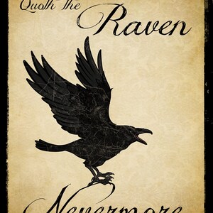 The Raven, Dracula and Macbeth Inspirational Literary Quote Set ...