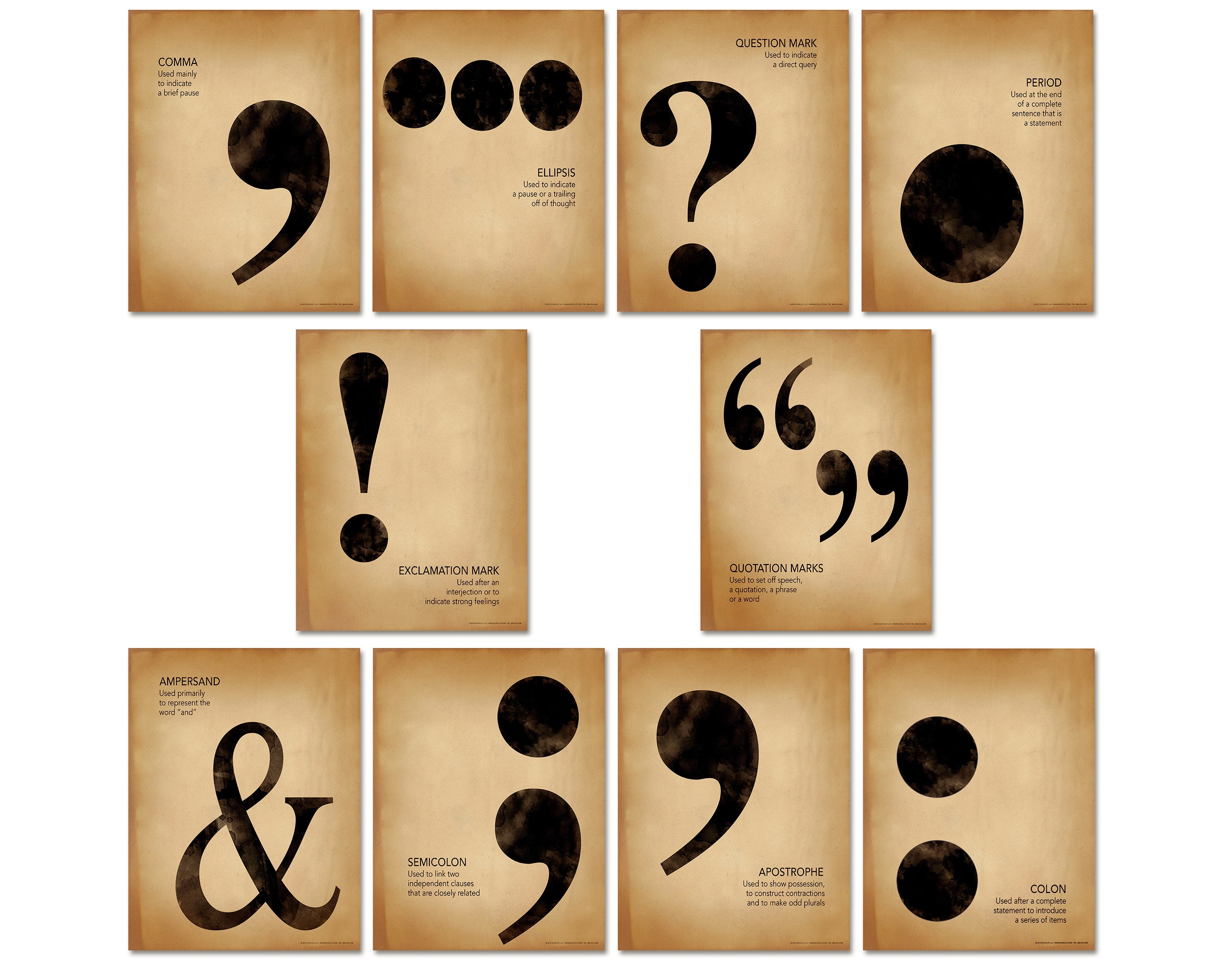 Punctuation Poster Design