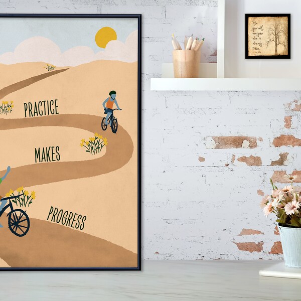 Practice Makes - Etsy
