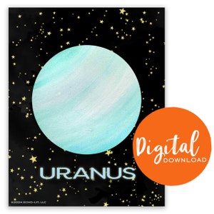 Illustrated Scientific Solar System STEM/STEAM Poster Set of 10 Digital ...