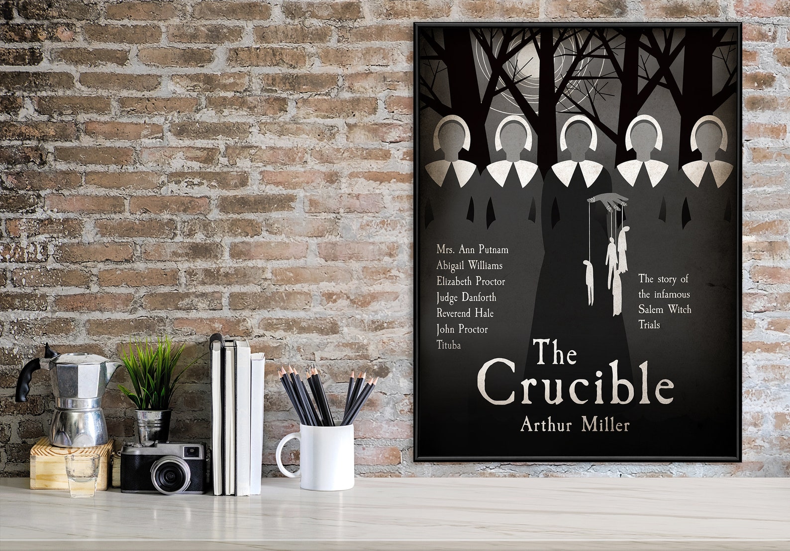 The Crucible. Art Print Based on the Classic American Play. | Etsy