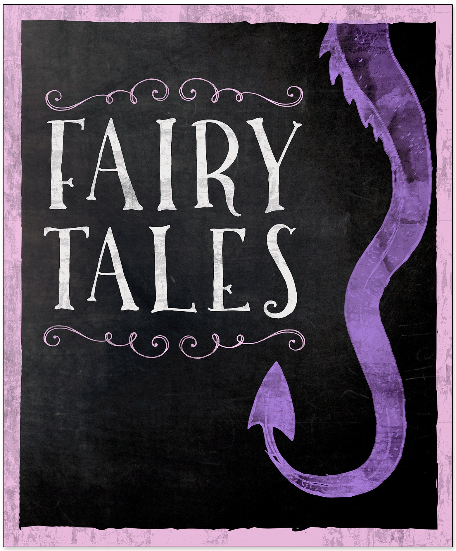 Fairy Tales Library Print. Choose Fine Art Paper Laminated | Etsy