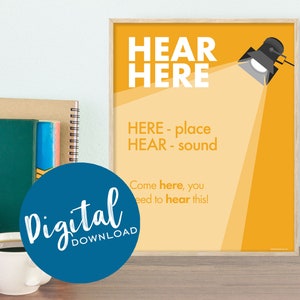 Spotlight on Grammar Classroom Poster DIGITAL DOWNLOAD Bundle - Etsy