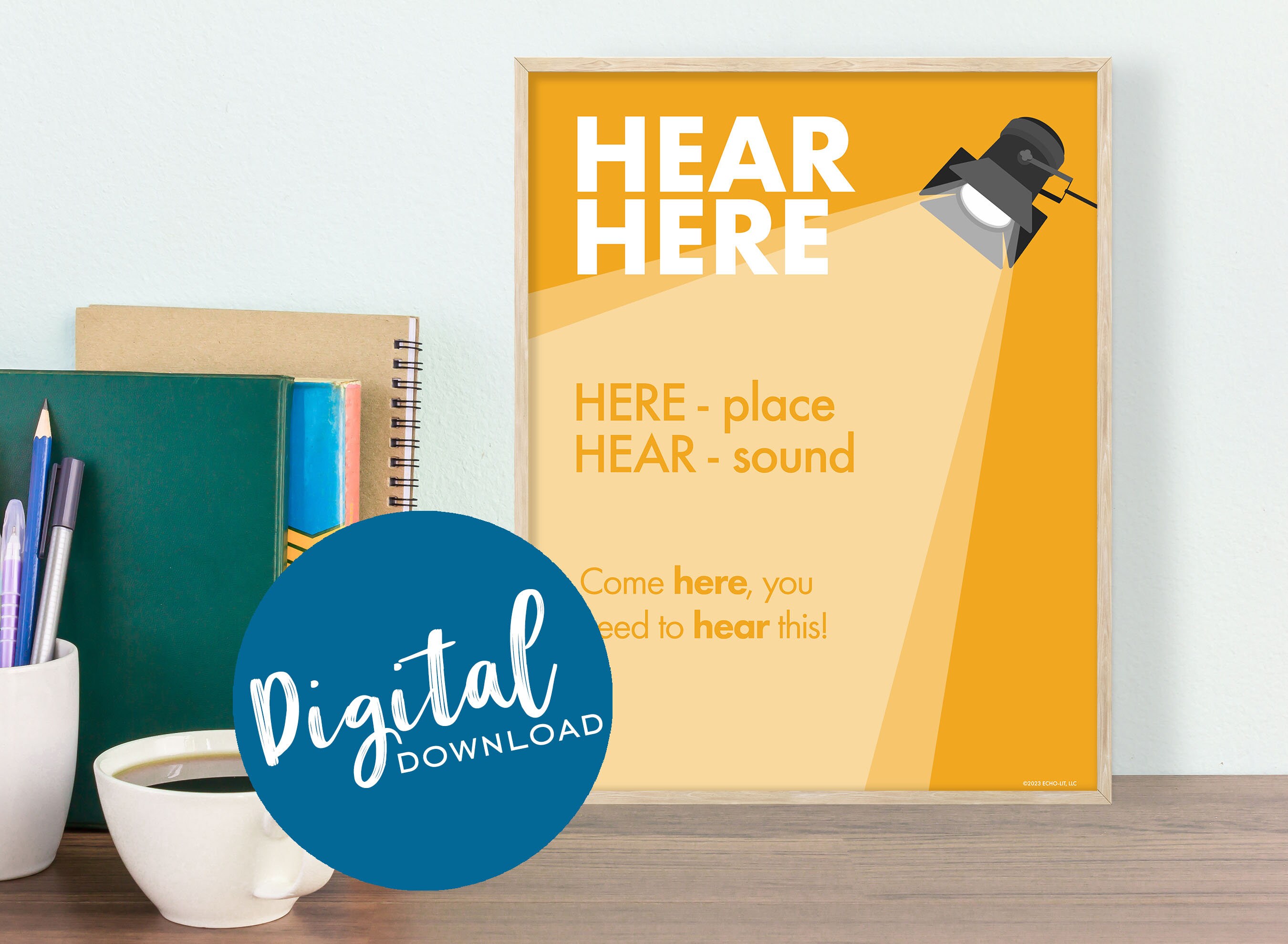 Spotlight on Grammar Classroom Poster DIGITAL DOWNLOAD Bundle - Etsy UK