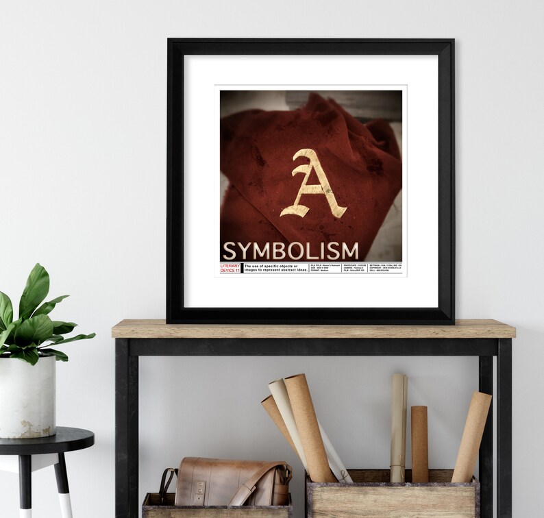 Literary Device Symbolism Poster. for Classroom Office Home - Etsy Ireland