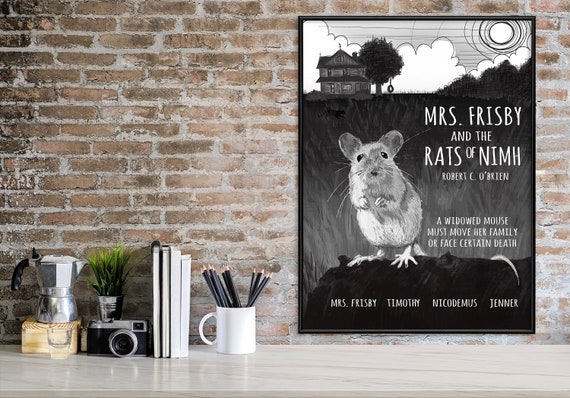 Mrs. Frisby and the Rats of NIMH. YA Literary Art Print. Matte | Etsy