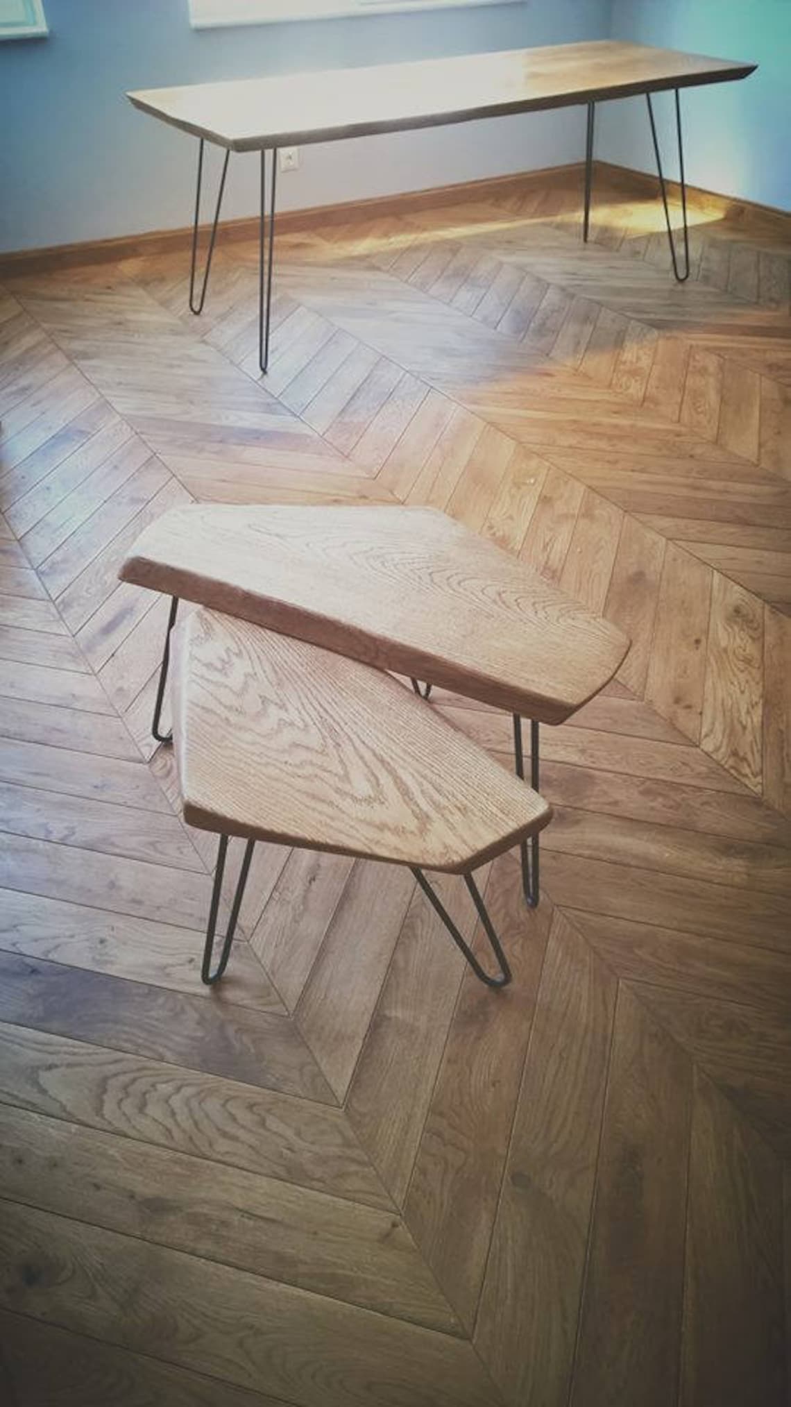 Live Edge Coffee Table Small Coffee Table Wood Coffee Table | Etsy