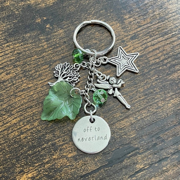 Peter Pan Key Ring - Etsy