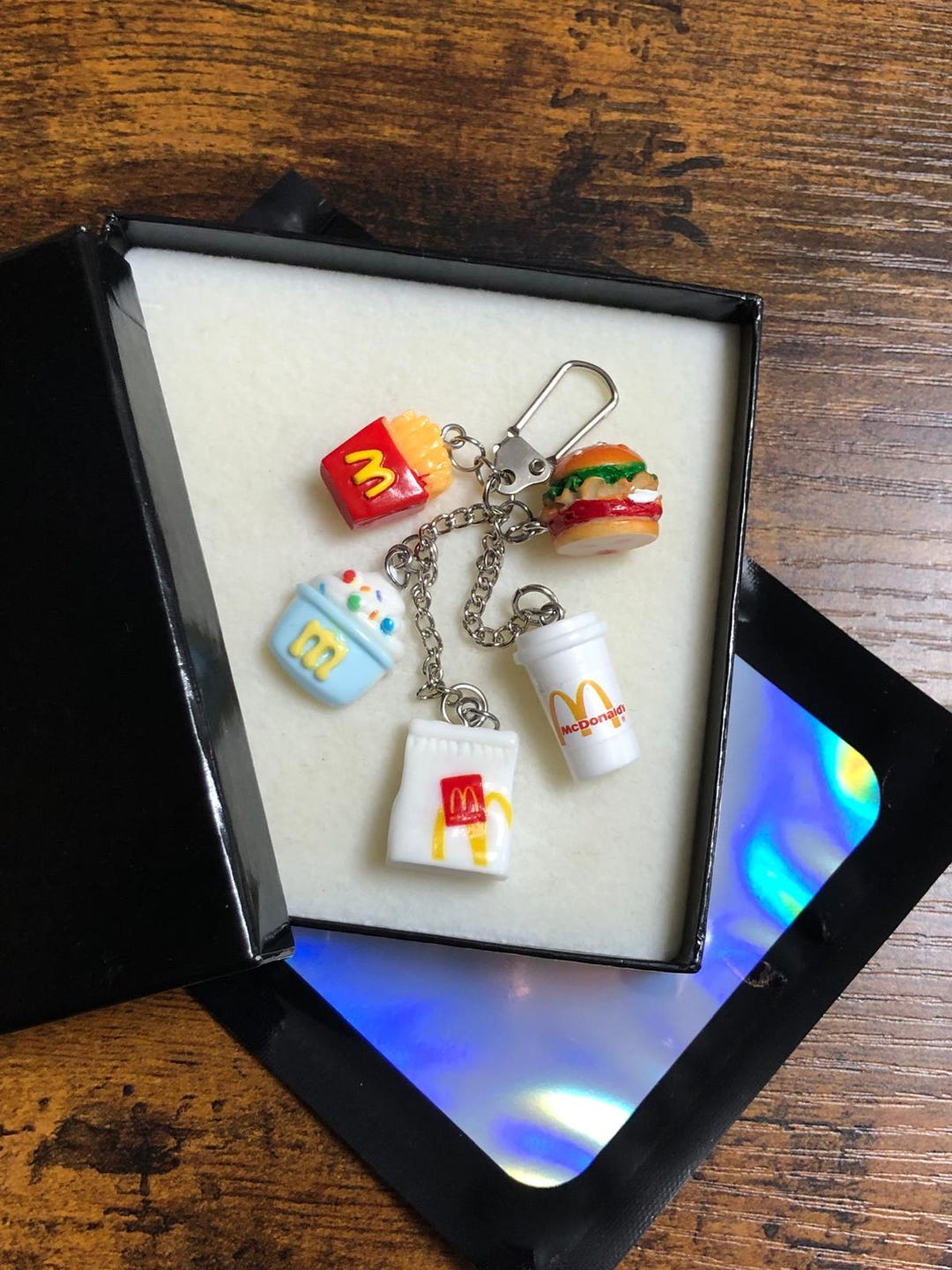 Mcdonalds Inspired Fast Food Lover Burger Chips Drink Mcflurry Sweet ...