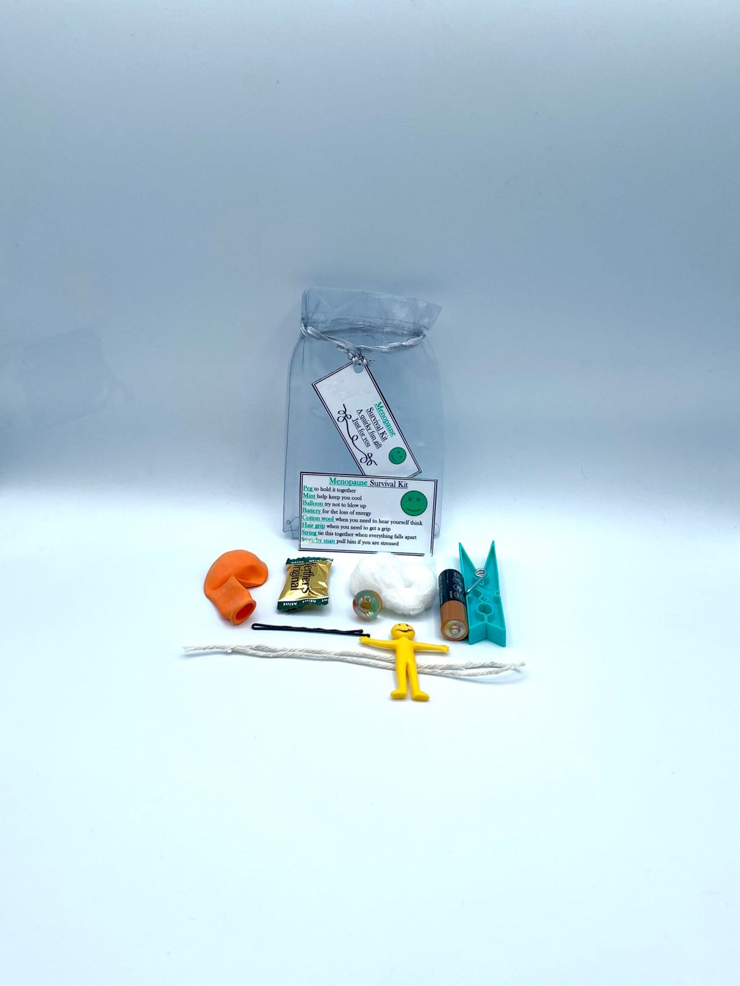 MENOPAUSE Survival Kit Fun Novelty Gift Present Wedding Greeting Cards ...