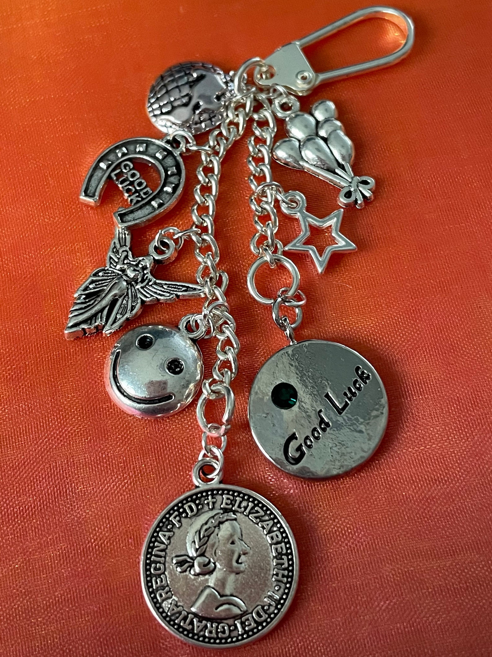 Good Luck on Your TRAVELS Meaningful Keepsake Key Ring Charm - Etsy