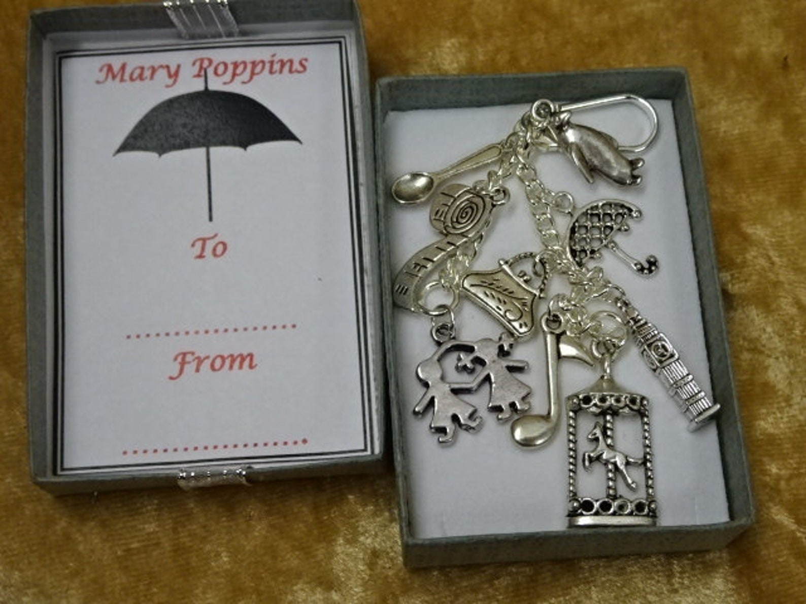 Mary Poppins Disney Inspired Charm Gift Keepsake Boxed Spoon - Etsy
