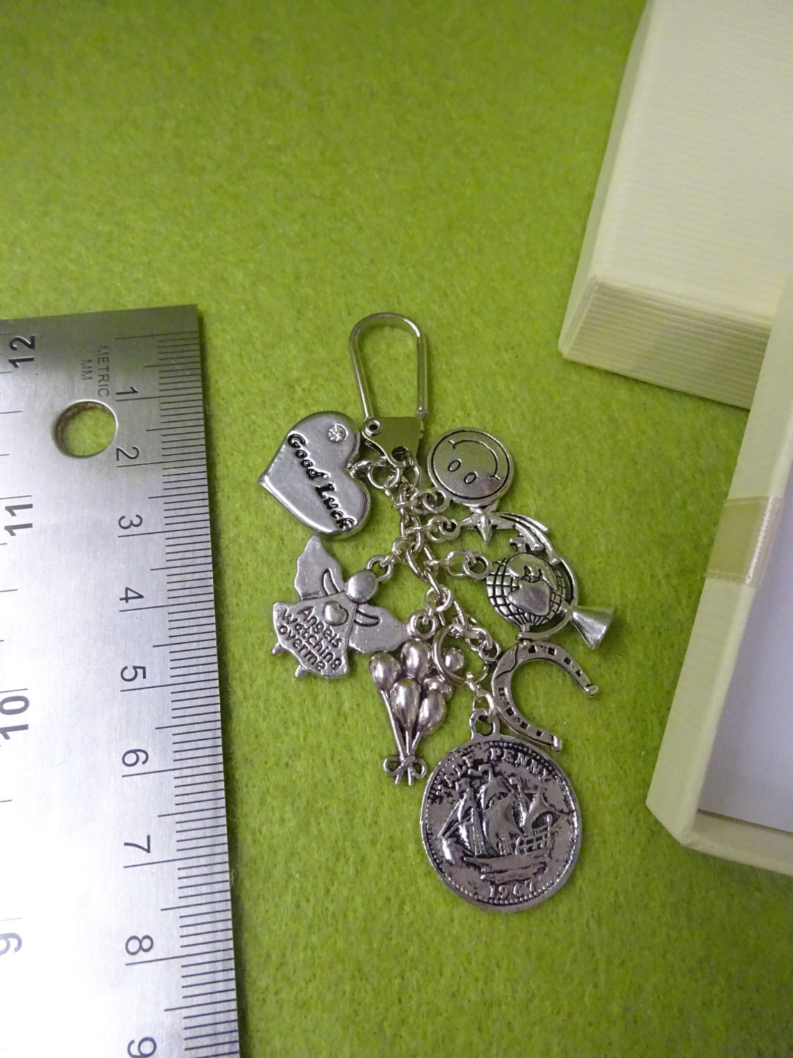 Good Luck on Your TRAVELS Meaningful Keepsake Key Ring Charm - Etsy