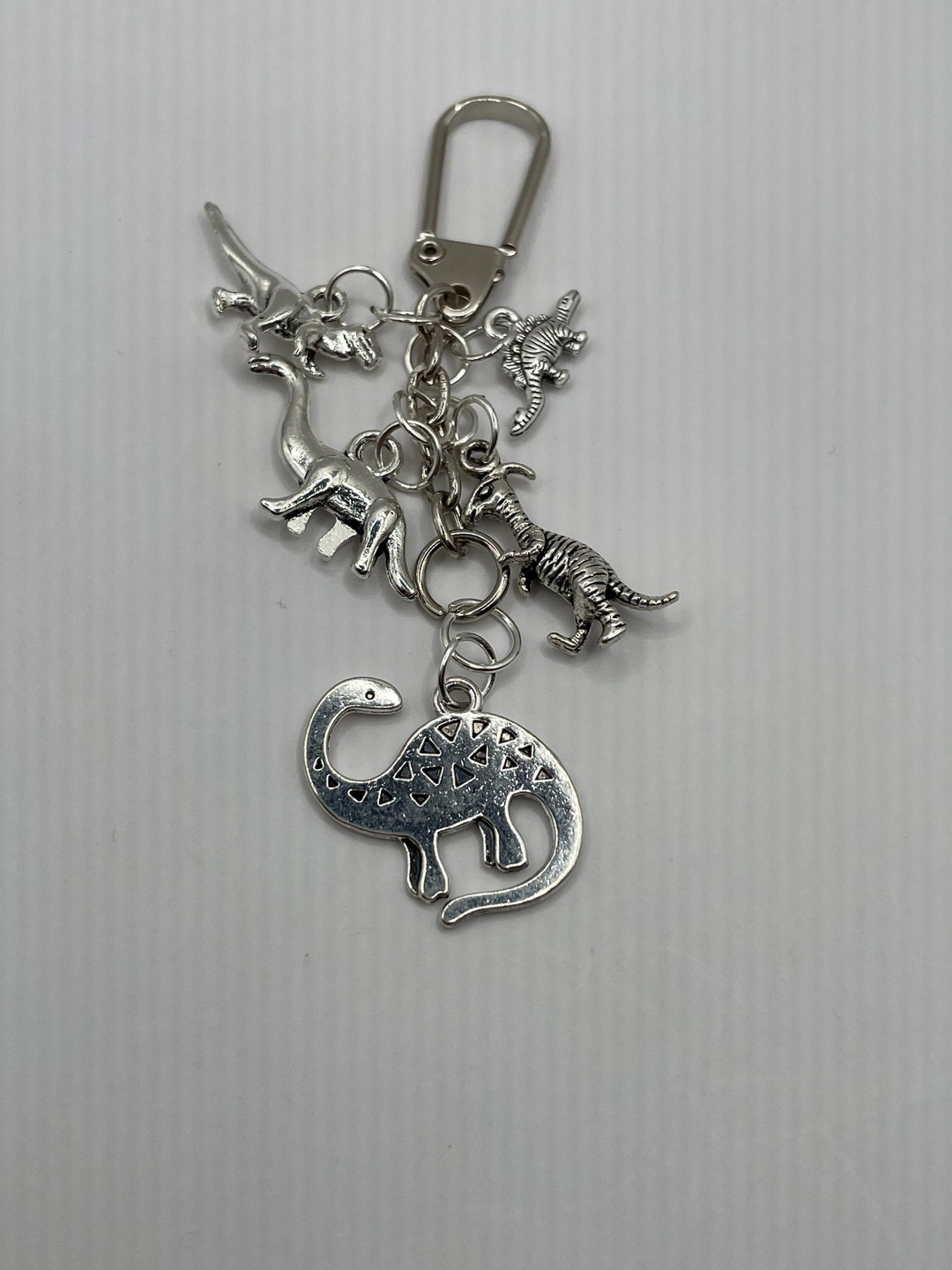 Jurassic Park Film Inspired Dinosaur Key Ring Charm Keepsake - Etsy