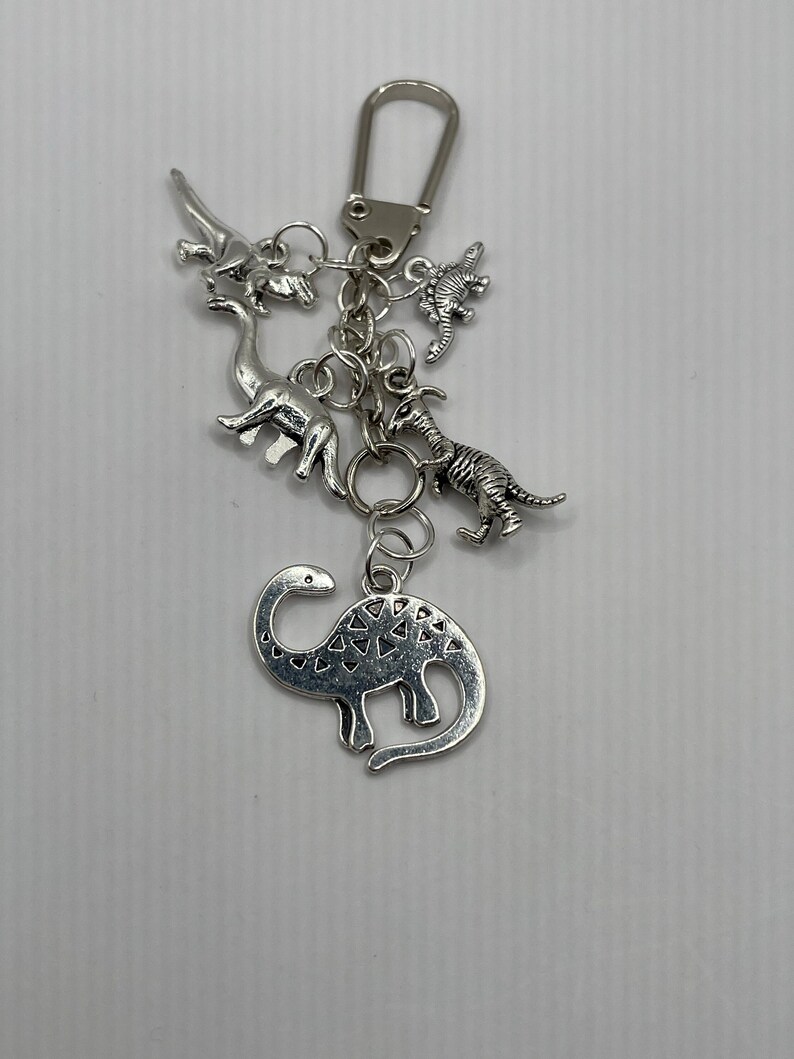 Jurassic Park Film Inspired Dinosaur Key Ring Charm Keepsake - Etsy