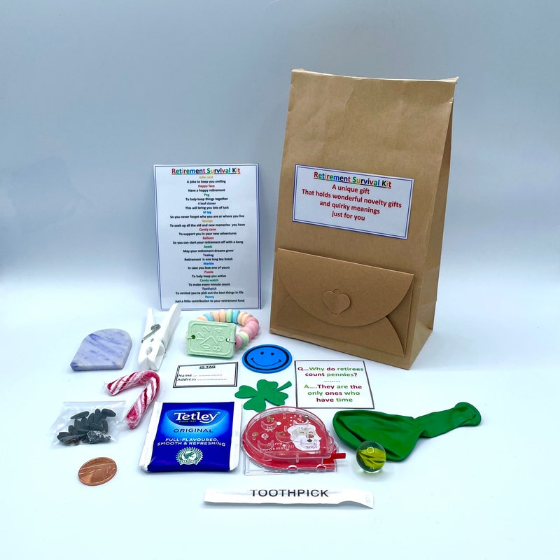 Retirement Survival Kit - Etsy