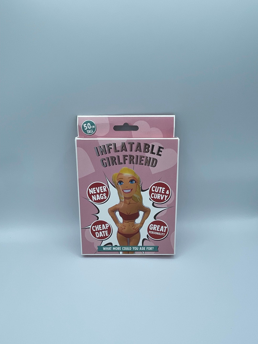 INFLATABLE GIRLFRIEND Gift 50cm Tall Stag Party Birthday Valentine the ...