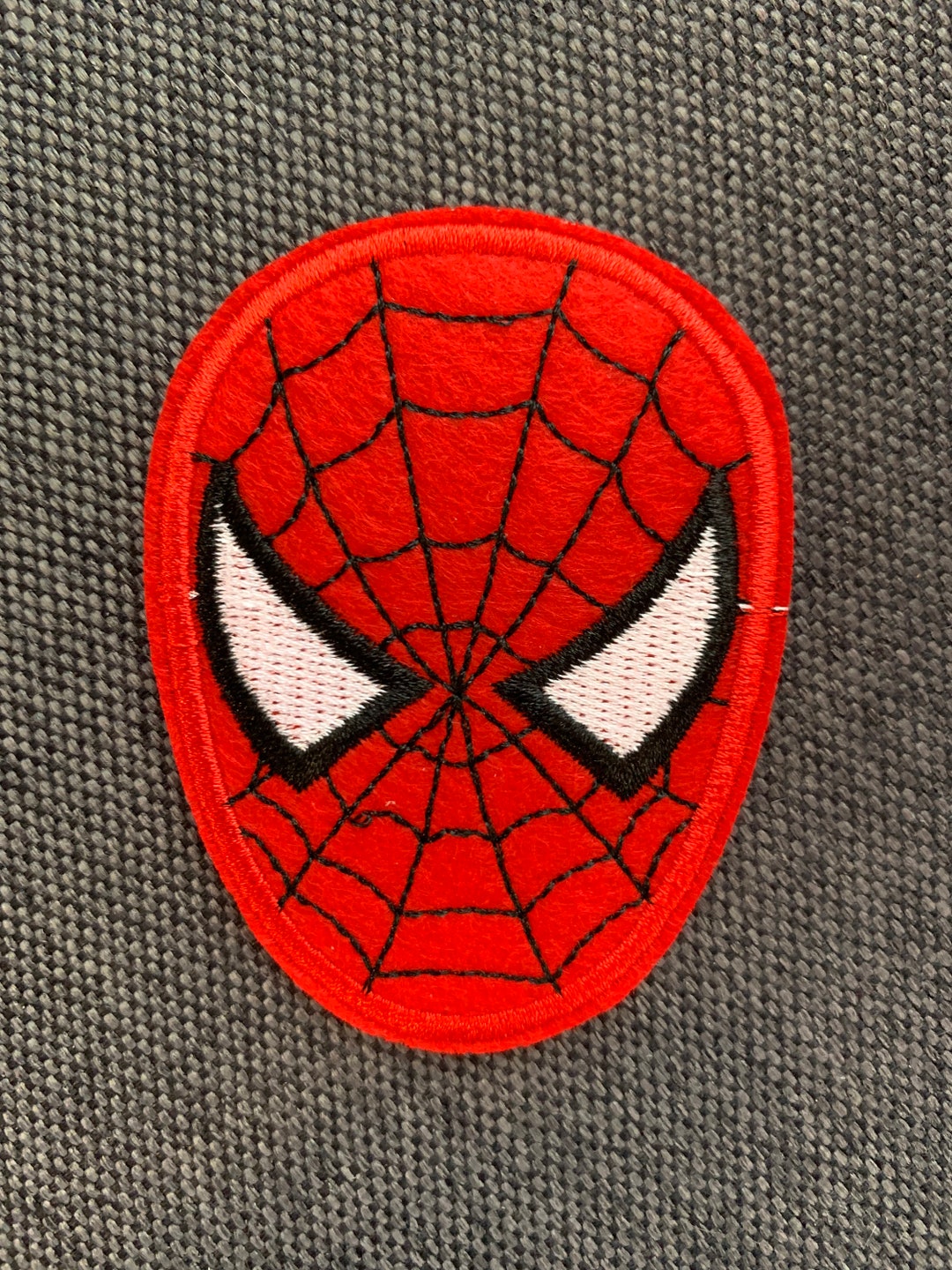 Spiderman Applique Patch - Etsy