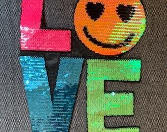 Red Stone Gold Beaded Sequined Applique - Etsy