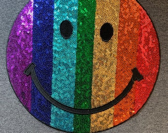 Lavender Daisy Beaded and Sequin Appliqué Pair - Etsy