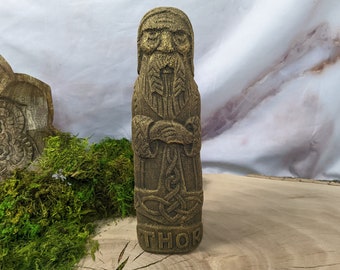 Thor Statue Norse - Etsy