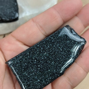 Specular Hematite Slab One Side Polished Specularite Plate - Etsy