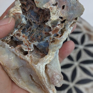 Sparkly Botryoidal Chalcedony Druzy Quartz Stalactite Large Natural ...
