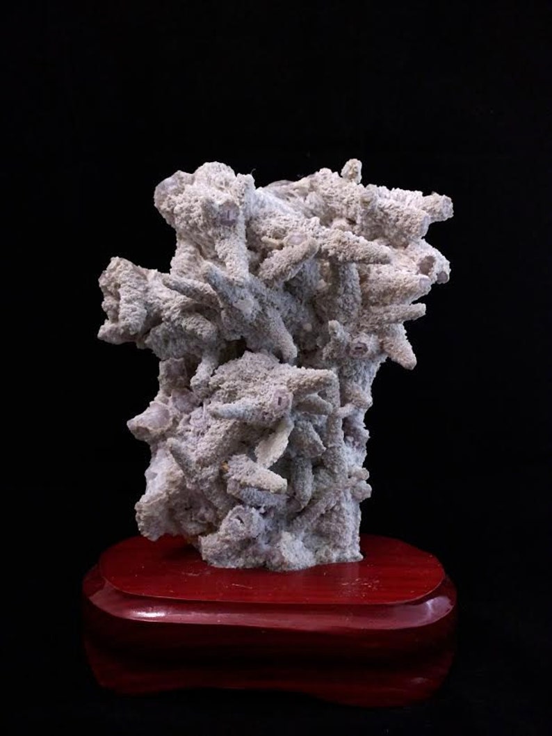 Rare Amethyst Solar Quartz Calcite Covered Stalactic Mineral - Etsy