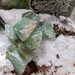 Emerald Green Calcite Large Chunks Raw Rough Palm Crystal Natural Stone Mineral Specimen ...