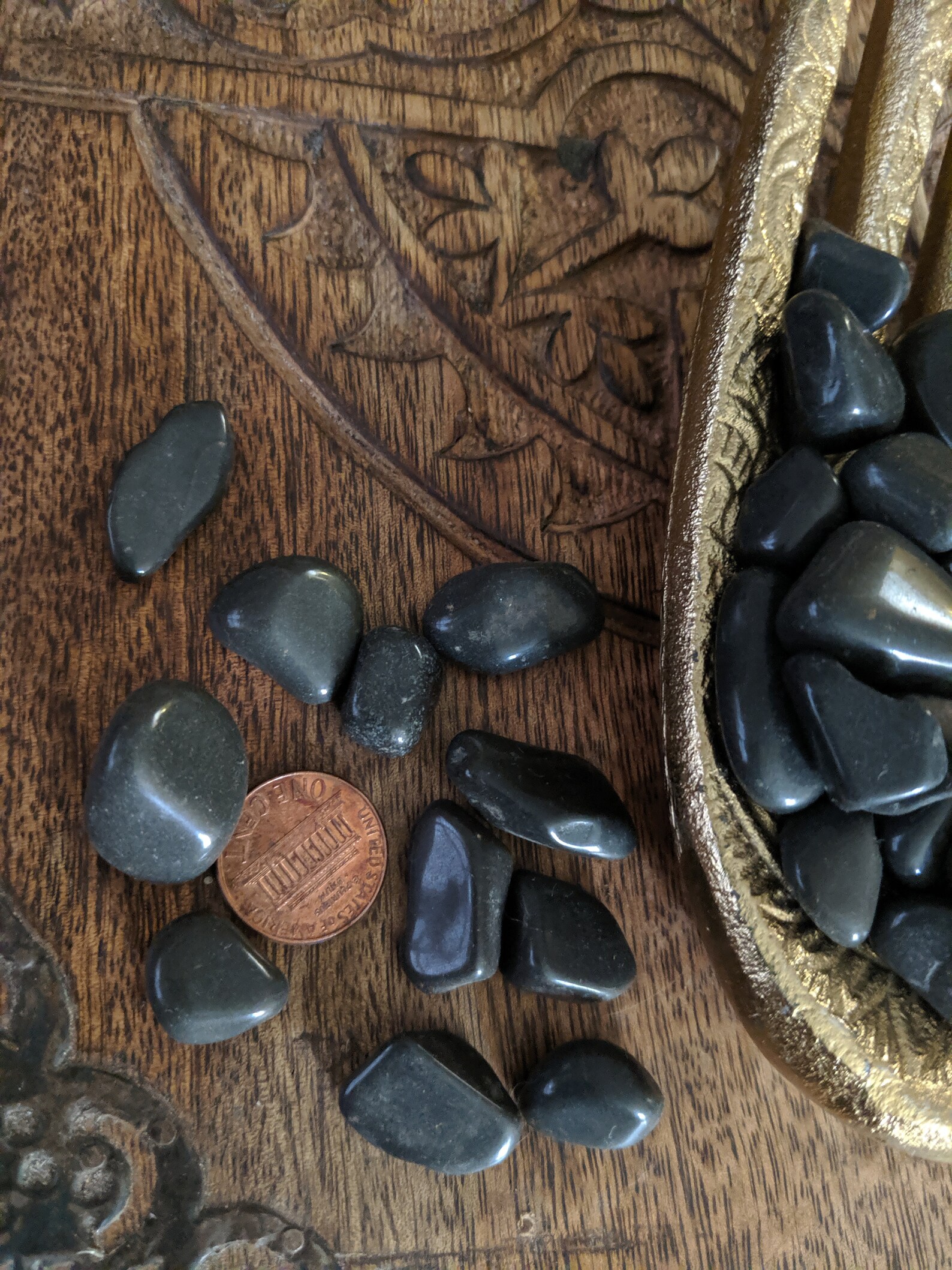 Gray Agate Tumbled Stones Healing Crystals Natural Stone | Etsy