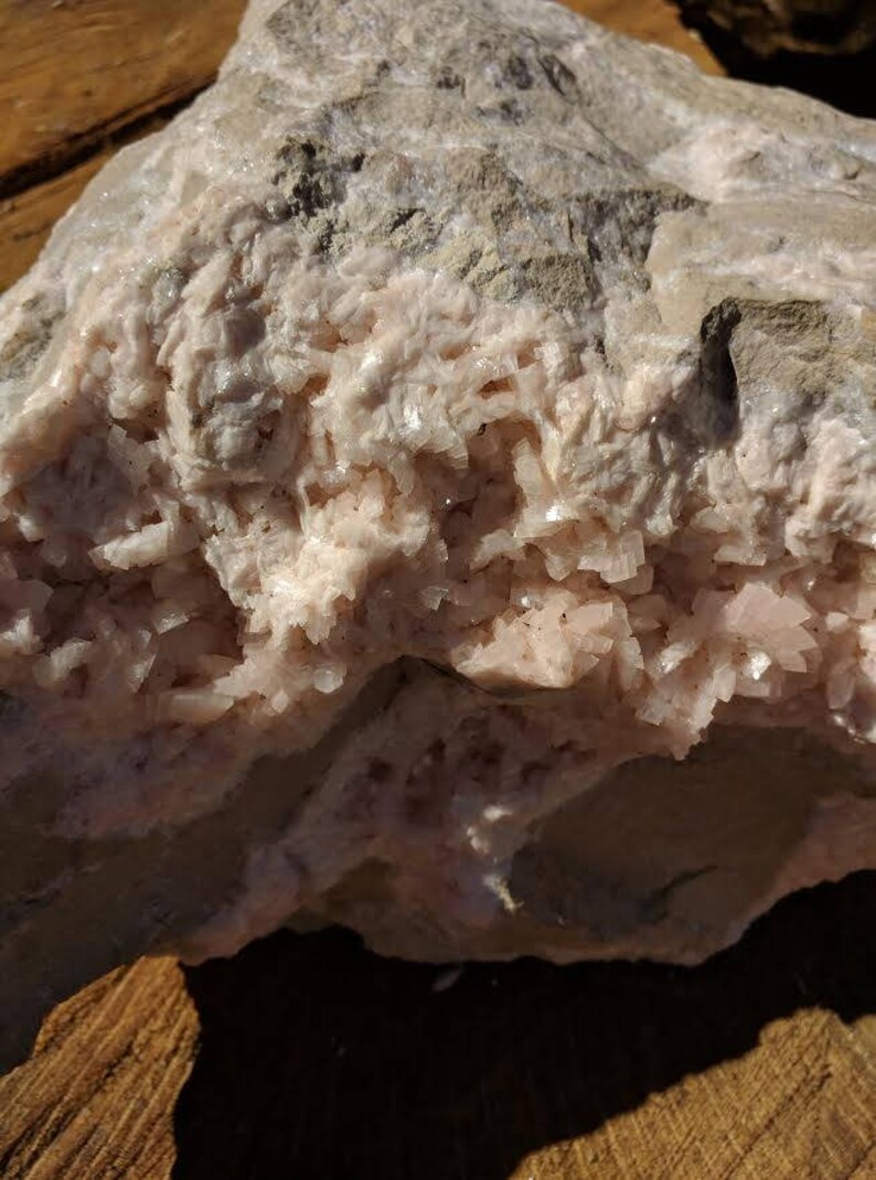 Very Large Pink Dolomite Mineral Specimen Matrix Natural Stone - Etsy