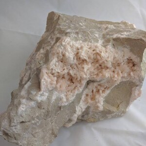 Very Large Pink Dolomite Mineral Specimen Matrix Natural Stone Crystal ...