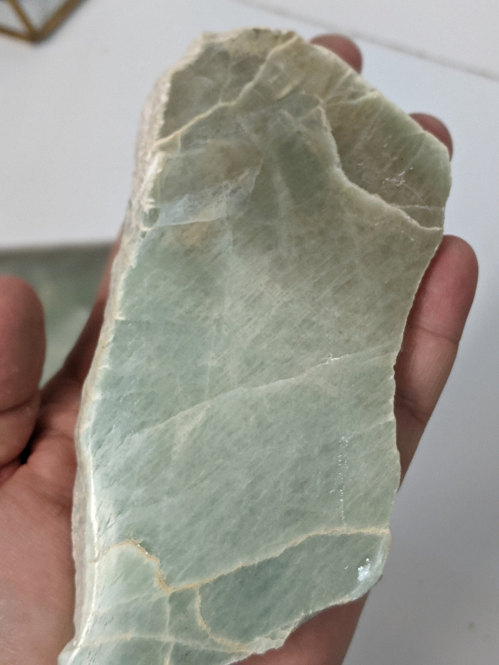 Large Garnierite Green Moonstone Slabs Polished Gemmy Charging - Etsy